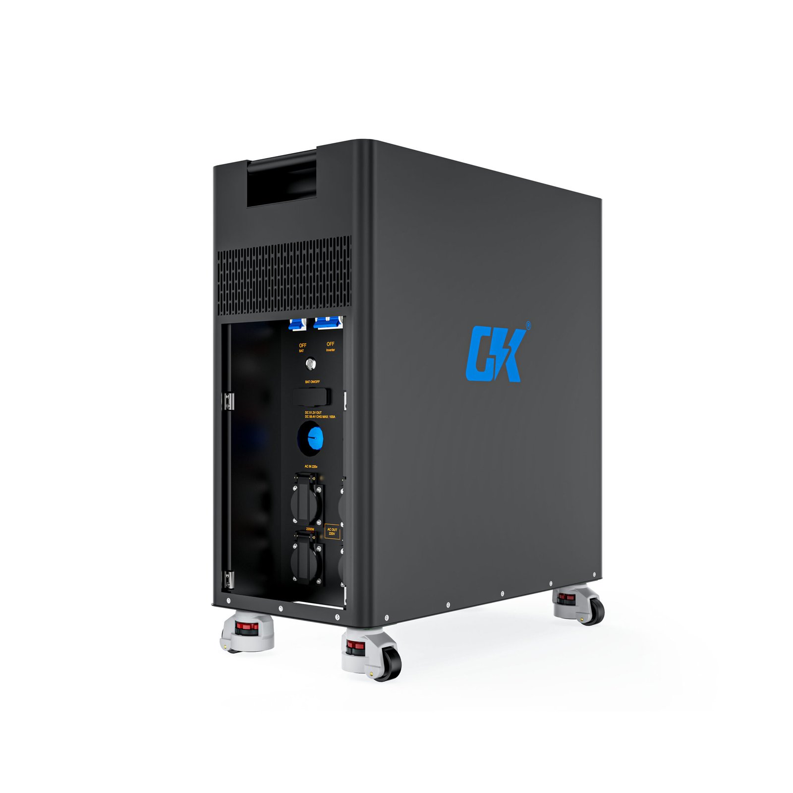 51.2V 105Ah 5.37Kwh with 6200w hybrid integrated all in one for ...